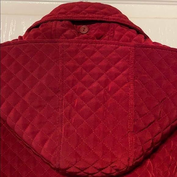 East 5th | Jackets & Coats | Quilted Ladies Deep Red Jacket | Poshmark
